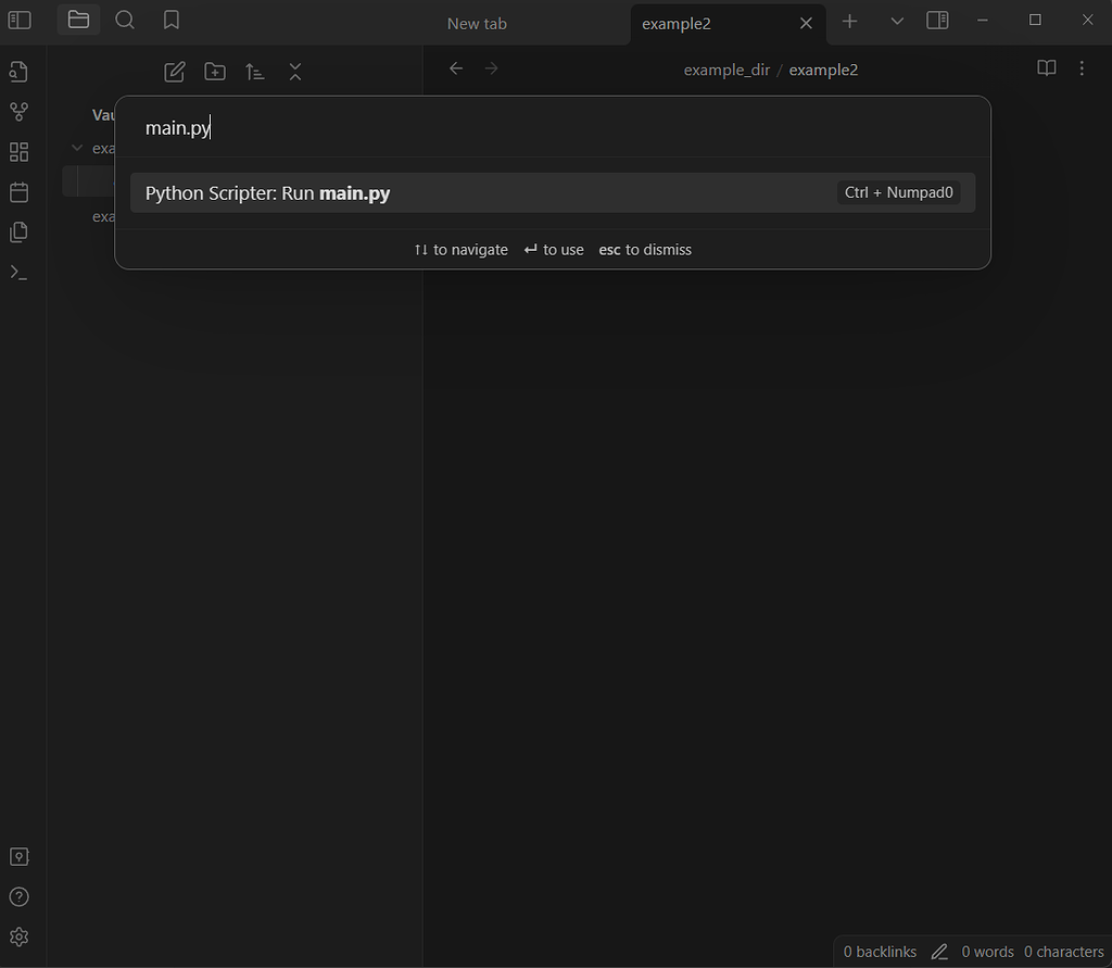 Python Scripter Add Your Custom Python Scripts To Obsidian As Commands
