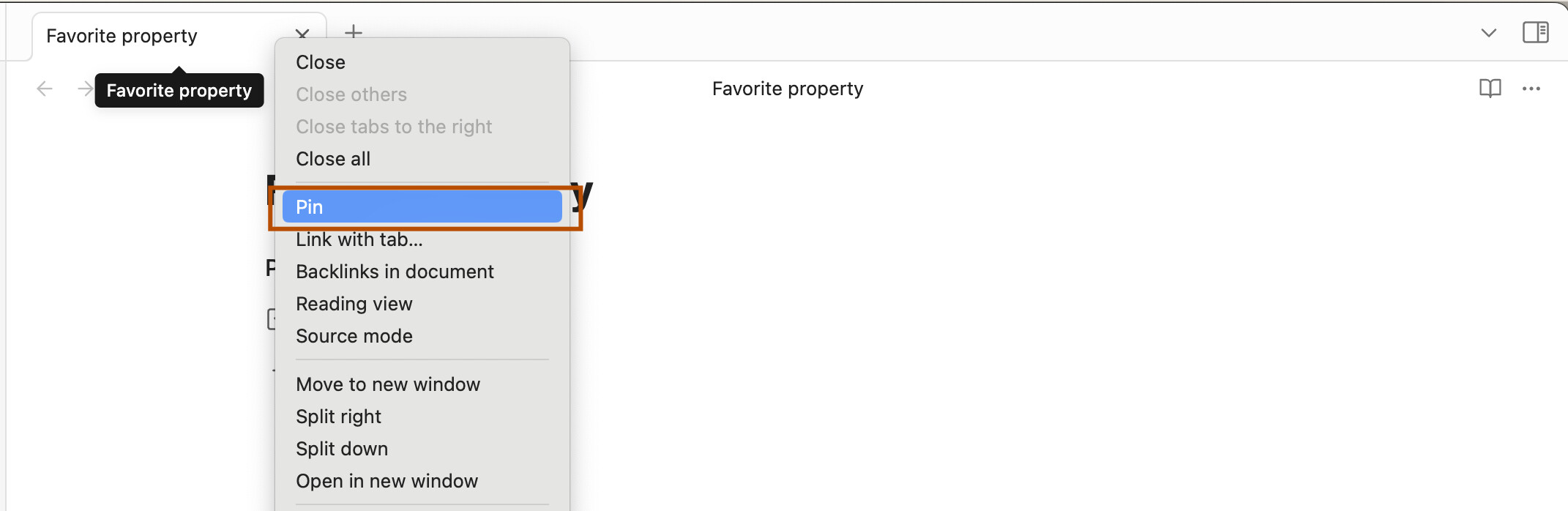 Make ItemView Pinnable Developers Plugin API Obsidian Forum