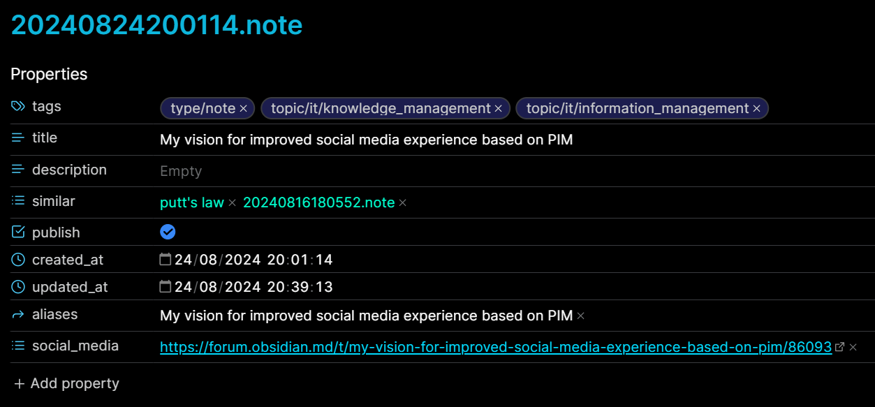Properties Support Internal Markdown Links Page Feature Requests