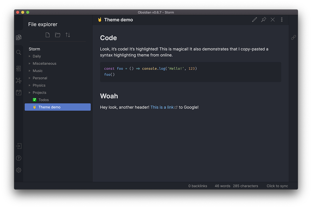 Atom Theme - Share & showcase - Obsidian Forum