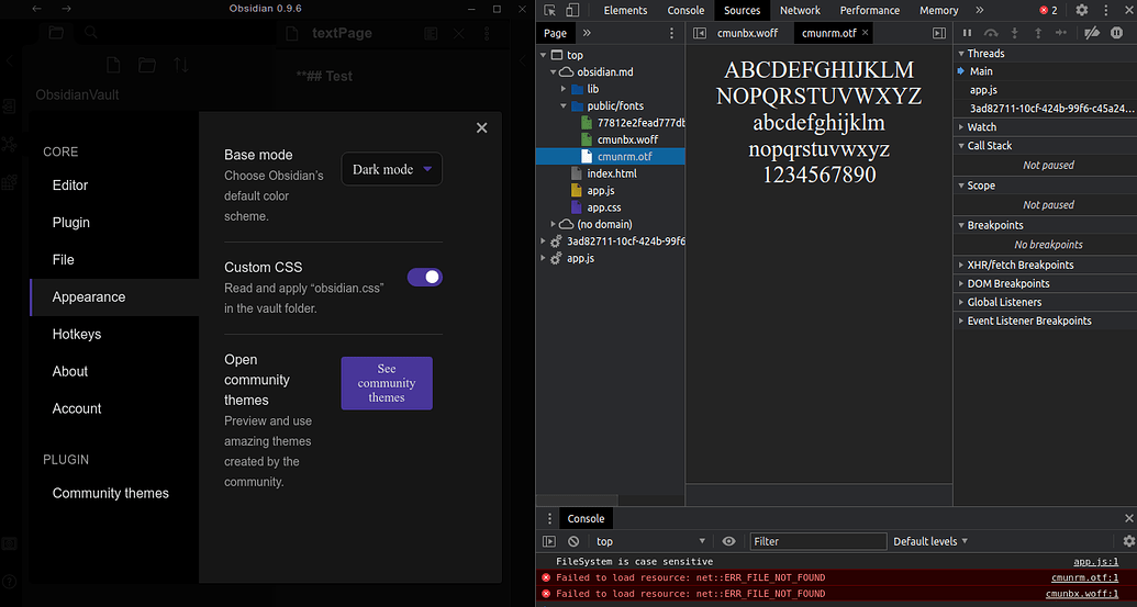 Difficulties in customizing the Obsidian fonts - Help - Obsidian Forum