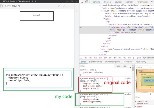How to change MathJax Style? - Help - Obsidian Forum