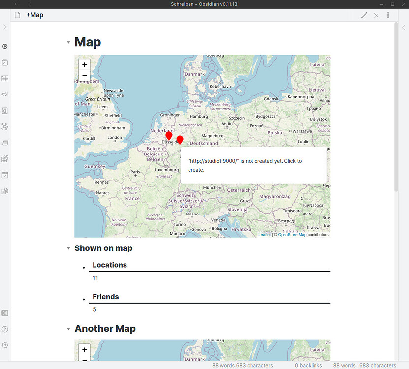 New Plugin: Obsidian Leaflet - Interactive maps in notes - Share ...