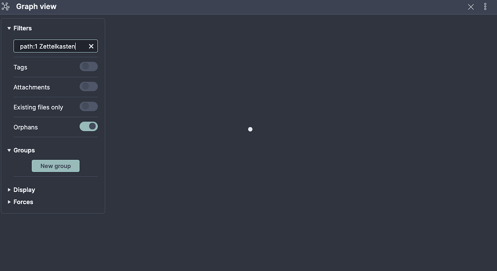 Filtering graph view by path shows only one file in folder with 100 ...