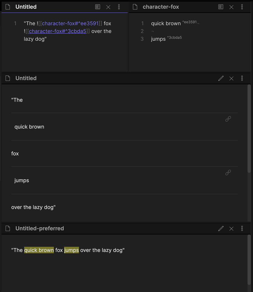 Inline reference embeds - Feature requests - Obsidian Forum