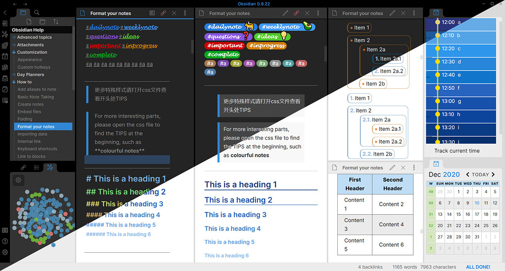Theme: Blue Topaz - Share & showcase - Obsidian Forum