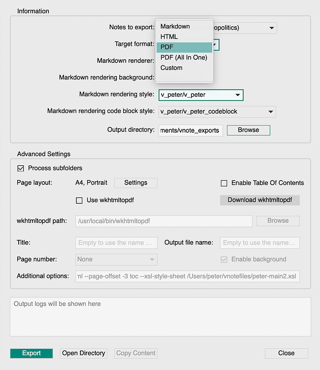 Export to PDF - Feature archive - Obsidian Forum