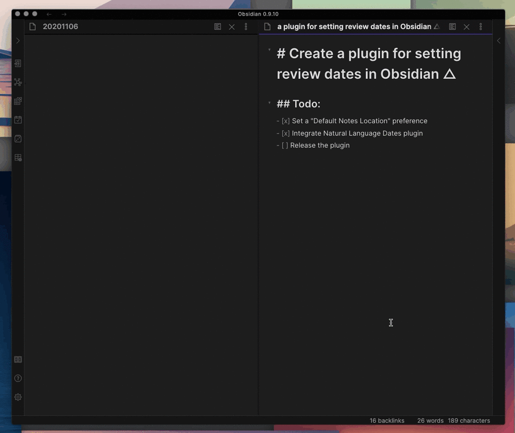 Plugin release: Review (great for GTD projects and tickler files ...