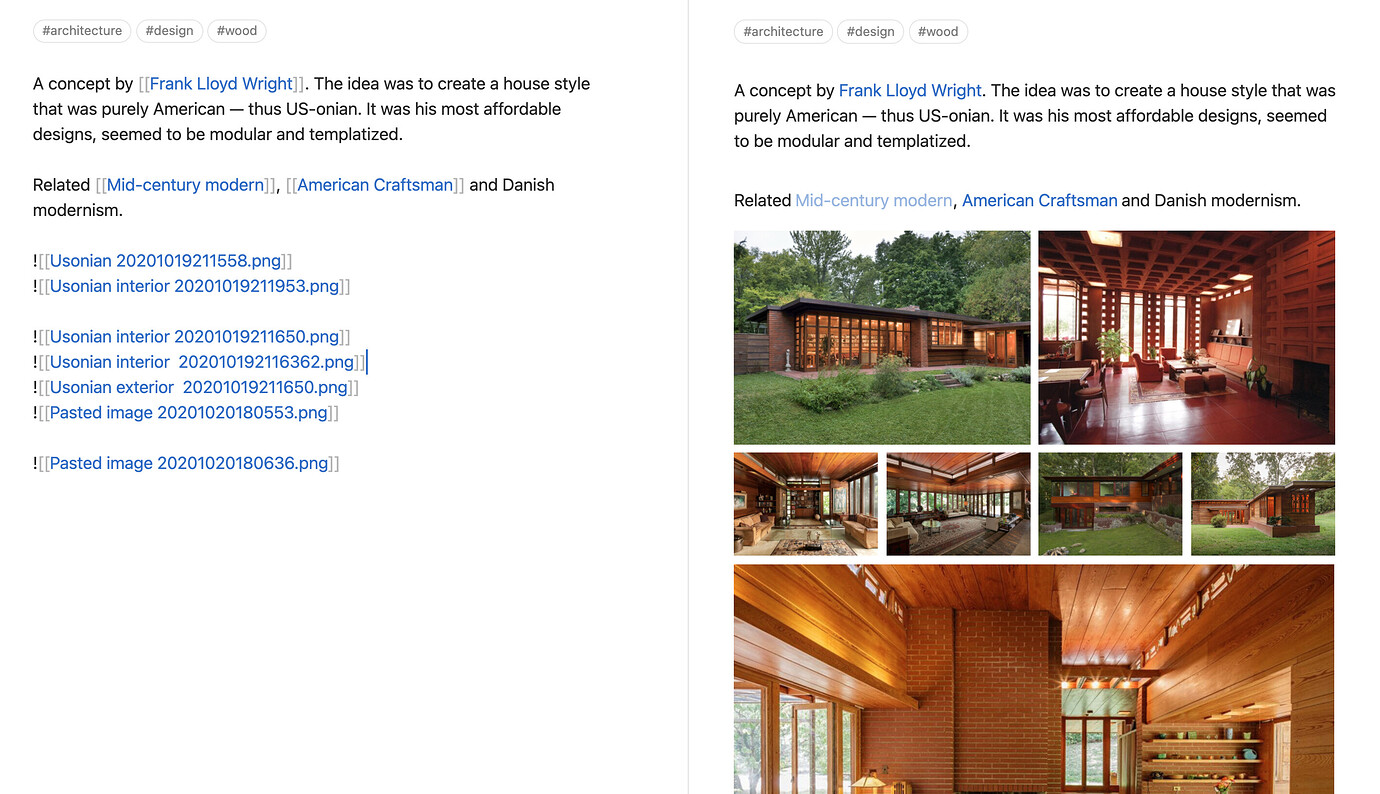 Display side by side image grid - Share & showcase - Obsidian Forum