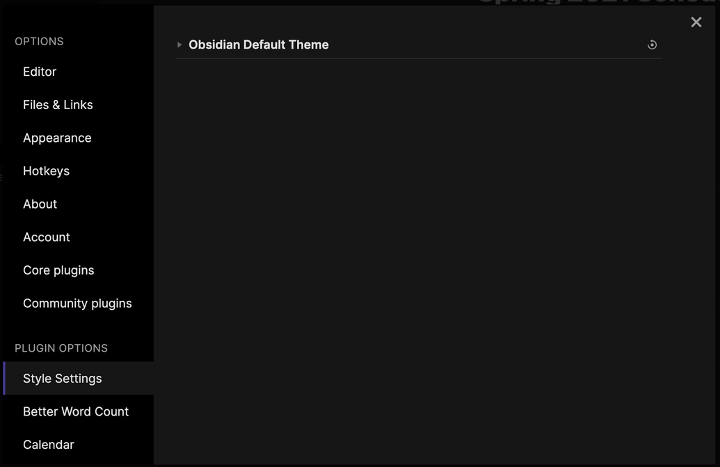 Style Settings Plugin - Share & showcase - Obsidian Forum