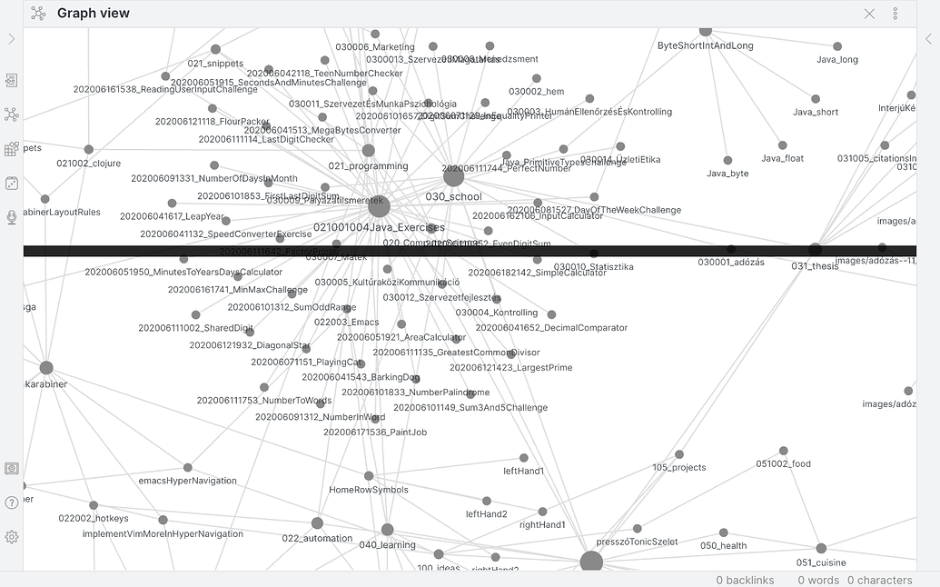 Dark horizontal line in Graph View - Bug graveyard - Obsidian Forum