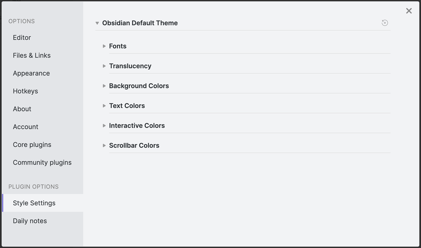 Style Settings Plugin - Share & showcase - Obsidian Forum