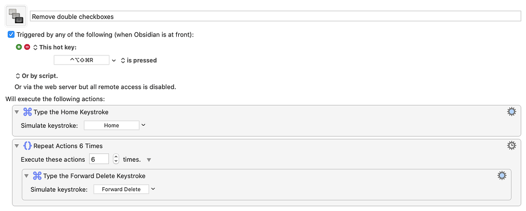 Hack: Remove double checkboxes - Share & showcase - Obsidian Forum