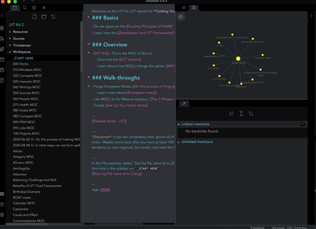 How to open a local graph view pane on the right sidebar? - Basement - Obsidian Forum
