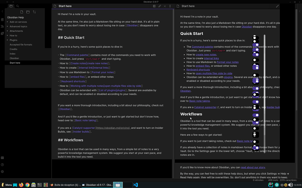 Obsidian / linux installation & monitor - Help - Obsidian Forum