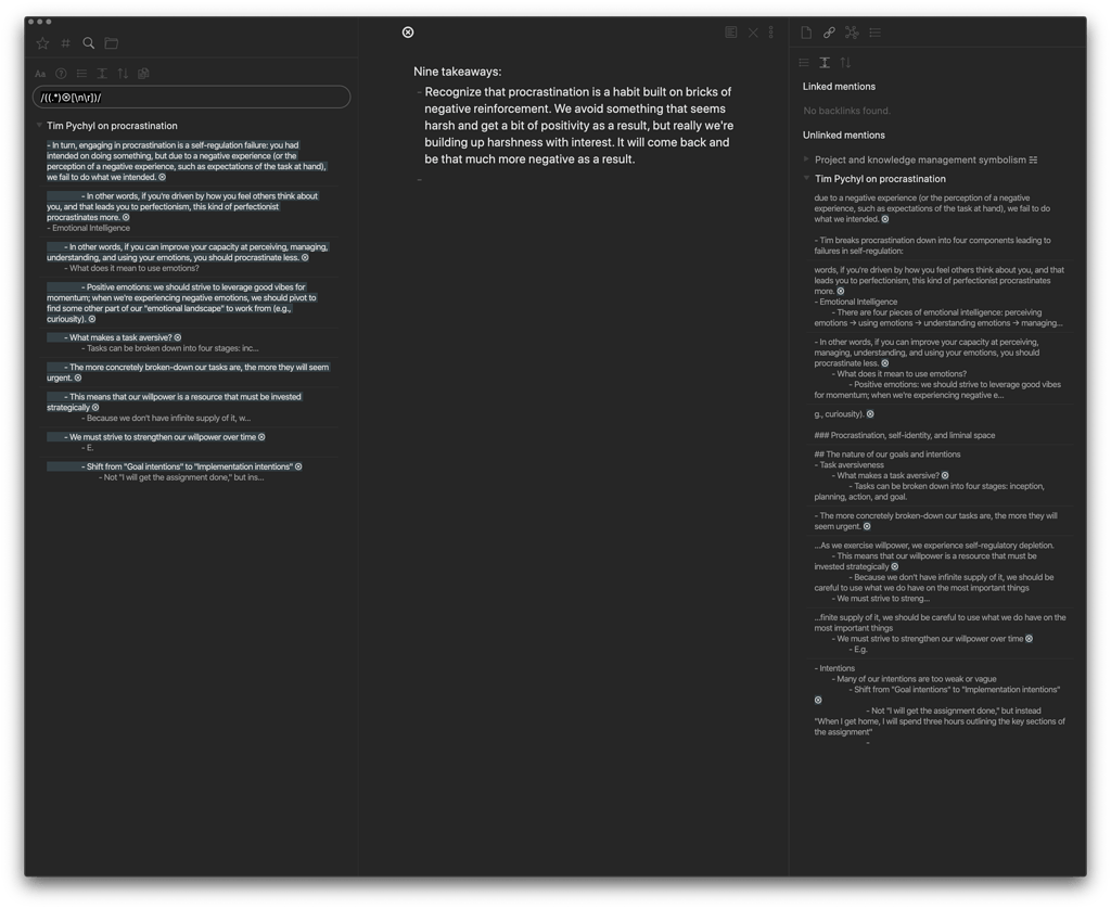 A Workbench note ⊗ - Share & showcase - Obsidian Forum