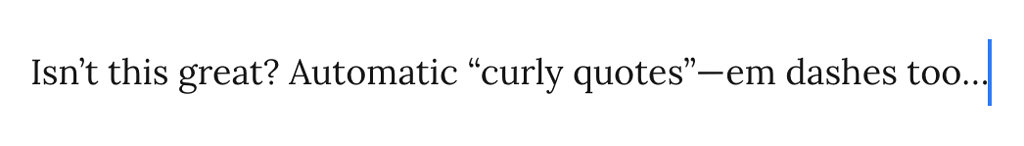 Smart Typography Plugin (curly quotes, em dashes, ellipses) - Share ...