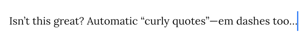 Smart Typography Plugin (curly quotes, em dashes, ellipses) - Share ...