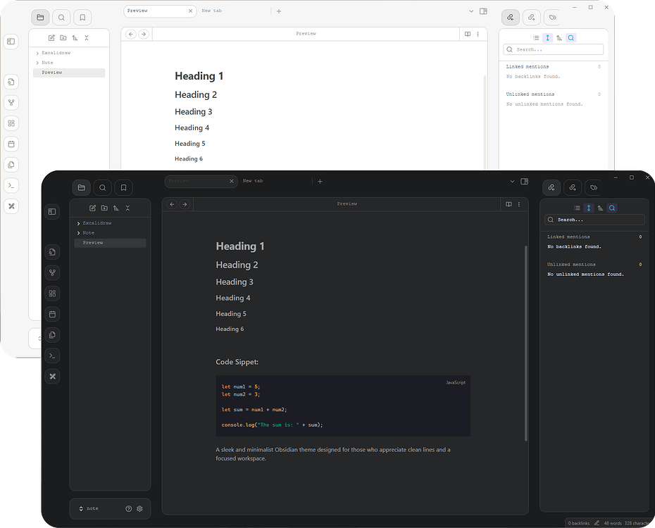 New theme: Minimal Edge - Share & showcase - Obsidian Forum