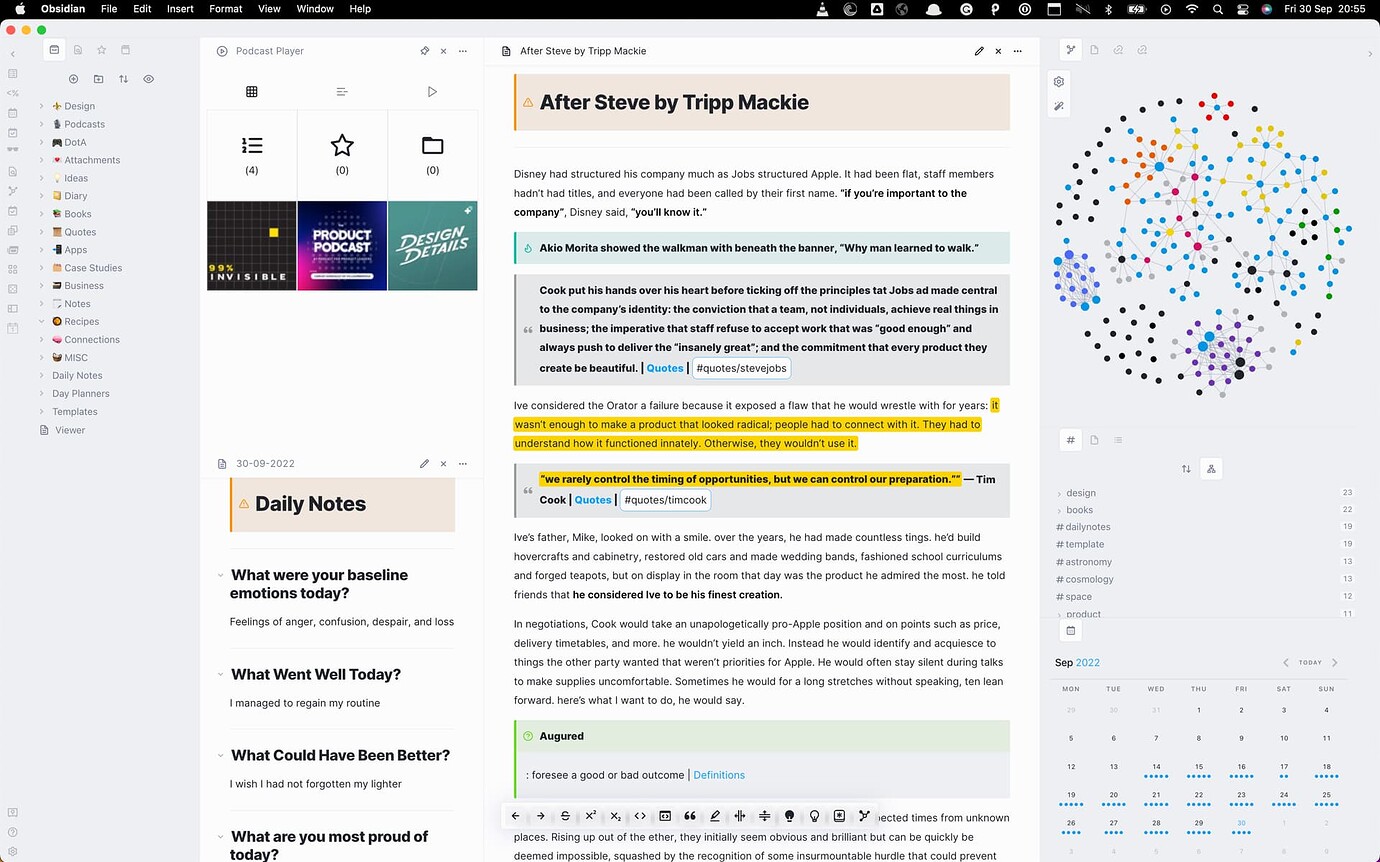 My futuristic Obsidian Setup - Share & showcase - Obsidian Forum