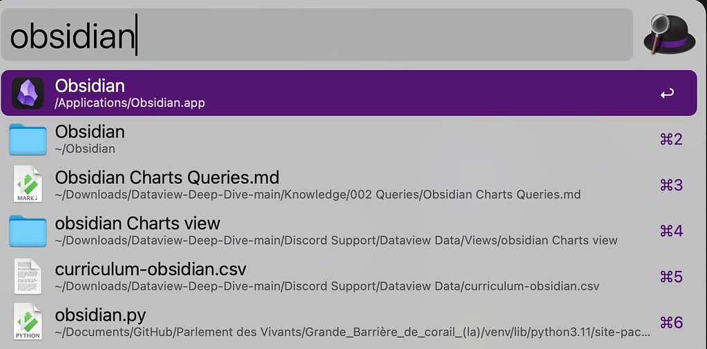 Cmd+[1-9] (Alfred-like) shortcuts in Quick Switcher and Command Palette - Bug graveyard ...