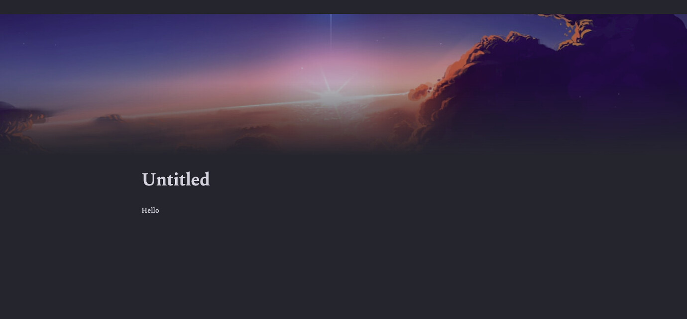 Banner plugin help? - Help - Obsidian Forum