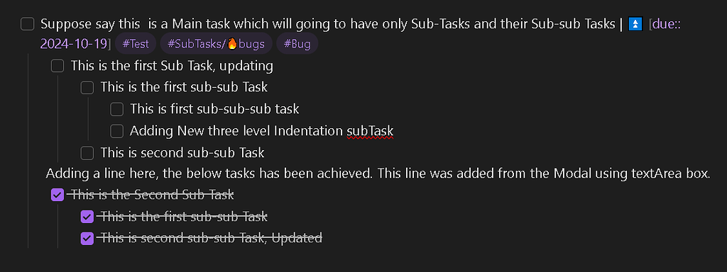 Data hides in the Reading Mode for Multi-level Indentation - Bug reports - Obsidian Forum
