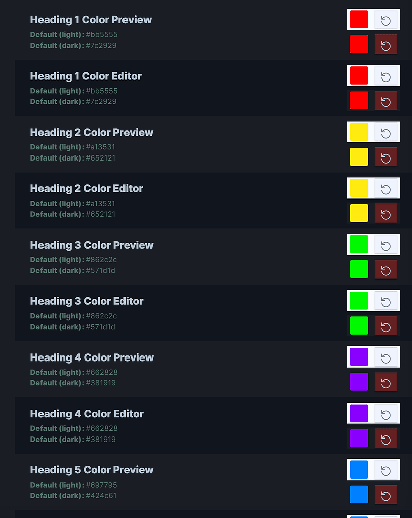 ITS Heading Color of font - Help - Obsidian Forum