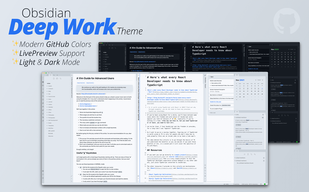 Obsidian Gems of the Year 2021 nomination - Themes - Basement ...