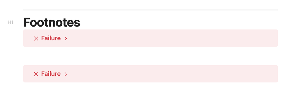 Footnotes, Failure: Error: You exceeded your current quota, please ...
