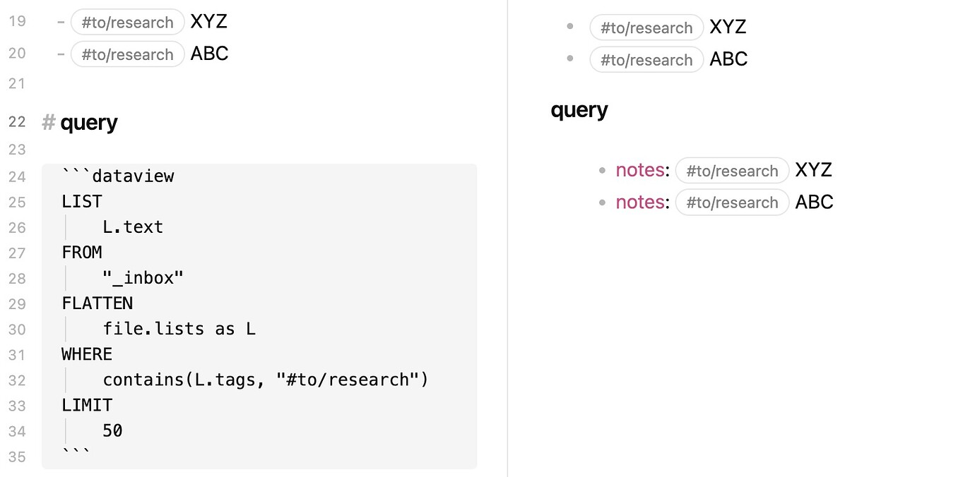 DataView Help Request - Help - Obsidian Forum