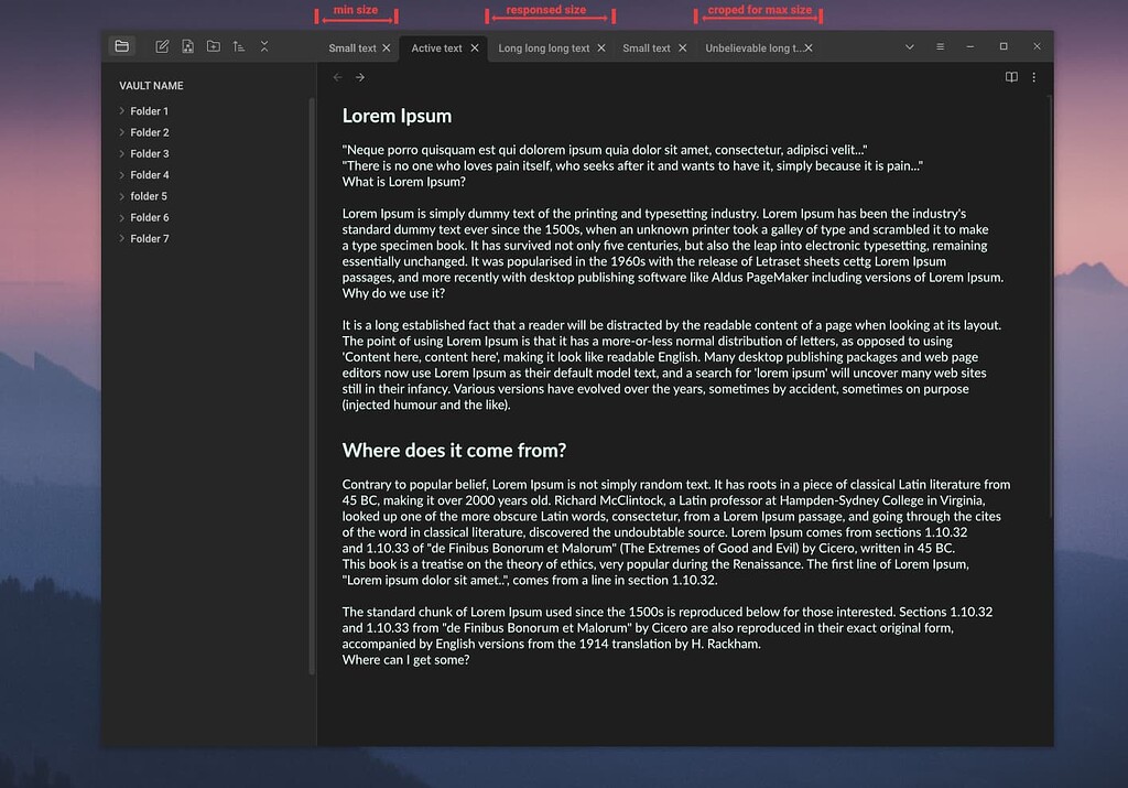 Slightly improved UX and UI - Help - Obsidian Forum
