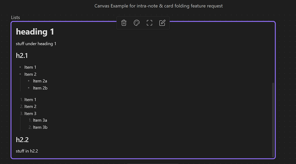 Canvas: Add support for maintaining state of "Fold more" and "Fold less" functions within Cards ...