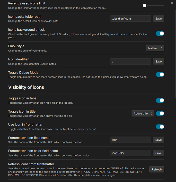 Custom icon obsidian - Help - Obsidian Forum