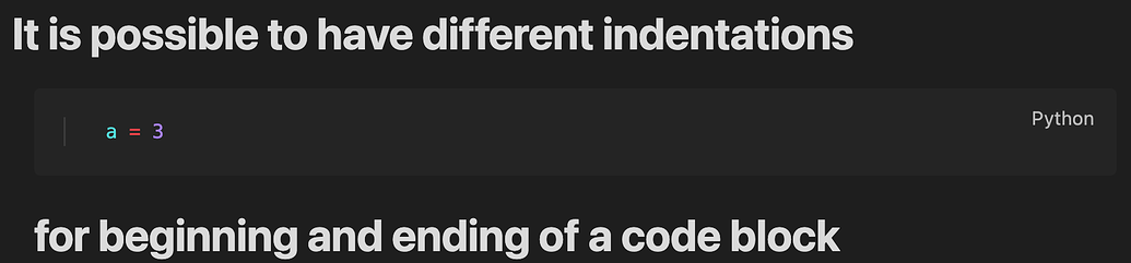 Code blocks can break file heading detection - Bug graveyard - Obsidian ...