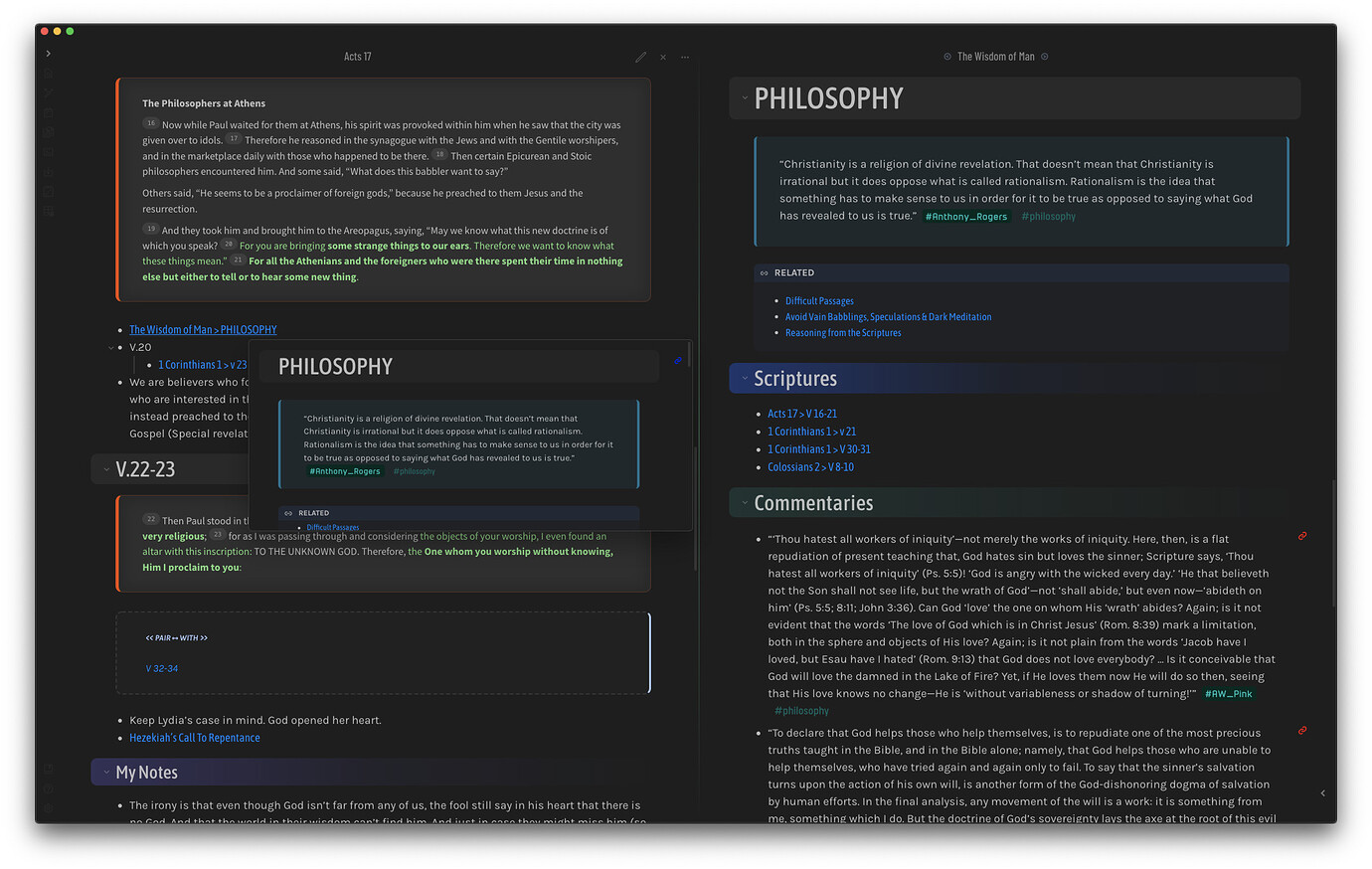 My Bible Study Workflow - Share & showcase - Obsidian Forum