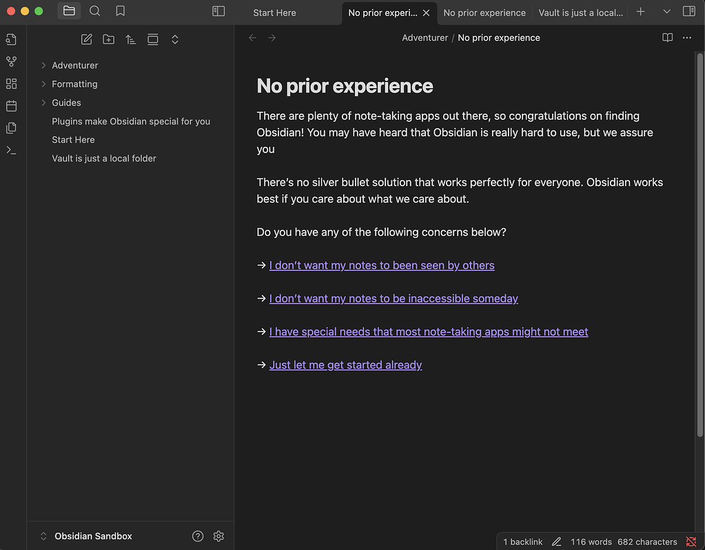 Navigation arrows do not work after creating new note via command-click - Bug graveyard ...