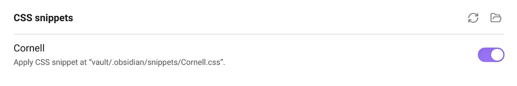 How do I implement the Cornell note style in Obsidian? - Custom CSS & Theme Design - Obsidian Forum