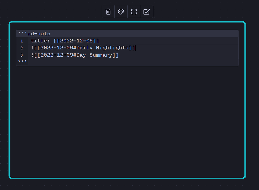 Add sections / blocks to Canvas view - Feature archive - Obsidian Forum