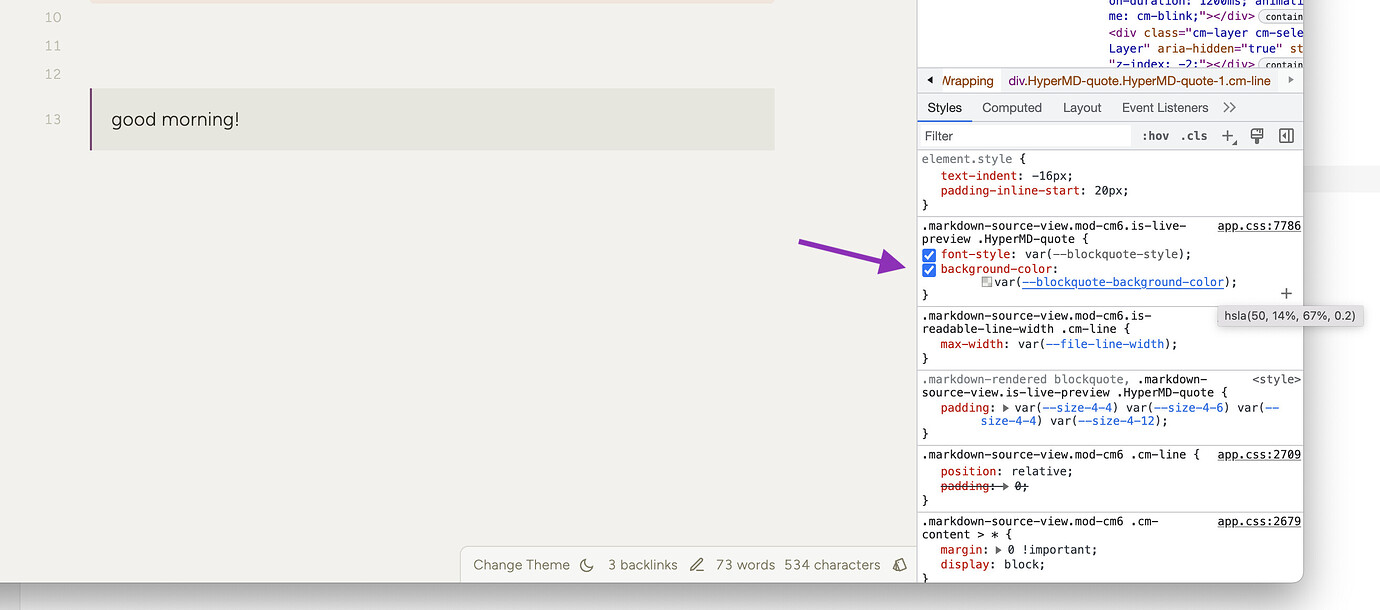 Finding colors within a custom theme - Custom CSS & Theme Design - Obsidian Forum