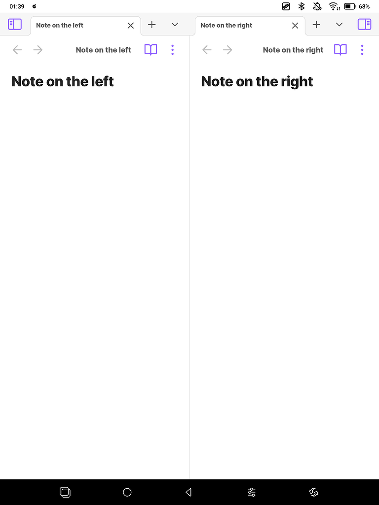 Android Tablet Portrait Landscape Mode Are Reversed Bug Reports Obsidian Forum
