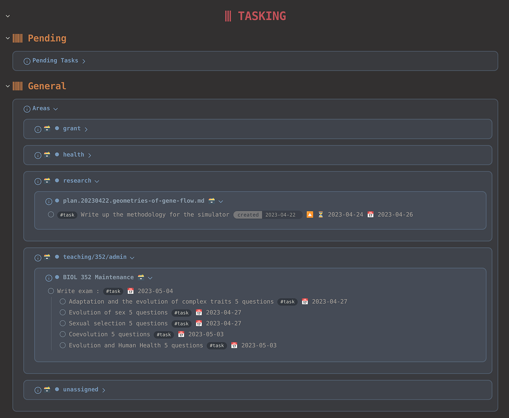 Nestedtelescoping Callouts For Task Surfacingviewing Share And Showcase Obsidian Forum 
