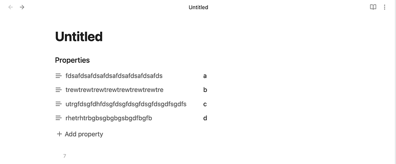 Adjustable column size for properties - Feature requests - Obsidian Forum
