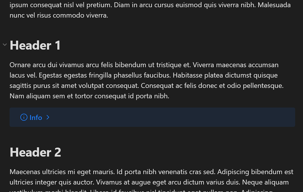 Header top margin breaks if under a callout or a blockquote - Bug reports - Obsidian Forum