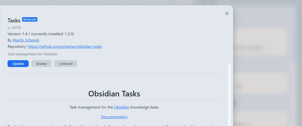 Can't update plugin - Bug graveyard - Obsidian Forum