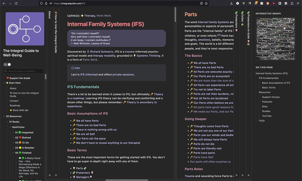 Obsidian Publish Siding Pane Improvements (vertical title bar consistency, disctinct active pane ...
