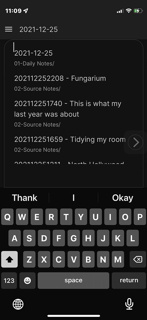Autocomplete Covers Text On Ios Help Obsidian Forum 