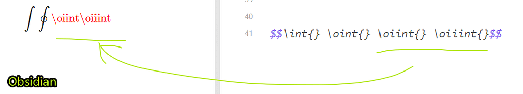 A little problem about the LaTeX formula of circuit integral - Help ...