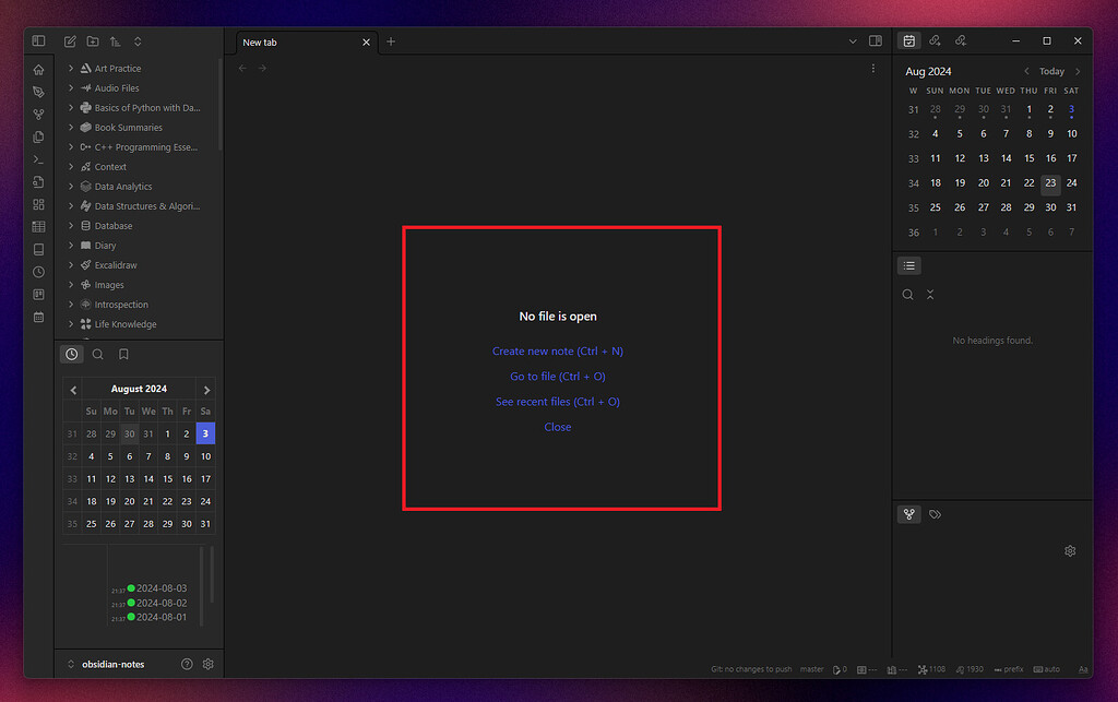 Adding a Custom Image or SVG to Obsidian’s No File Open Screen - Custom CSS & Theme Design ...