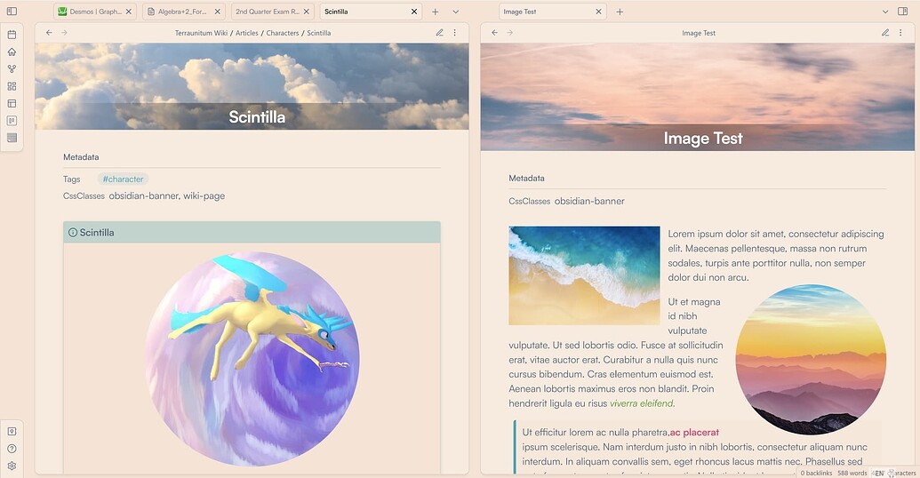 Banner Images + Icons (Experimental) & More Image Options (CSS Snippet ...
